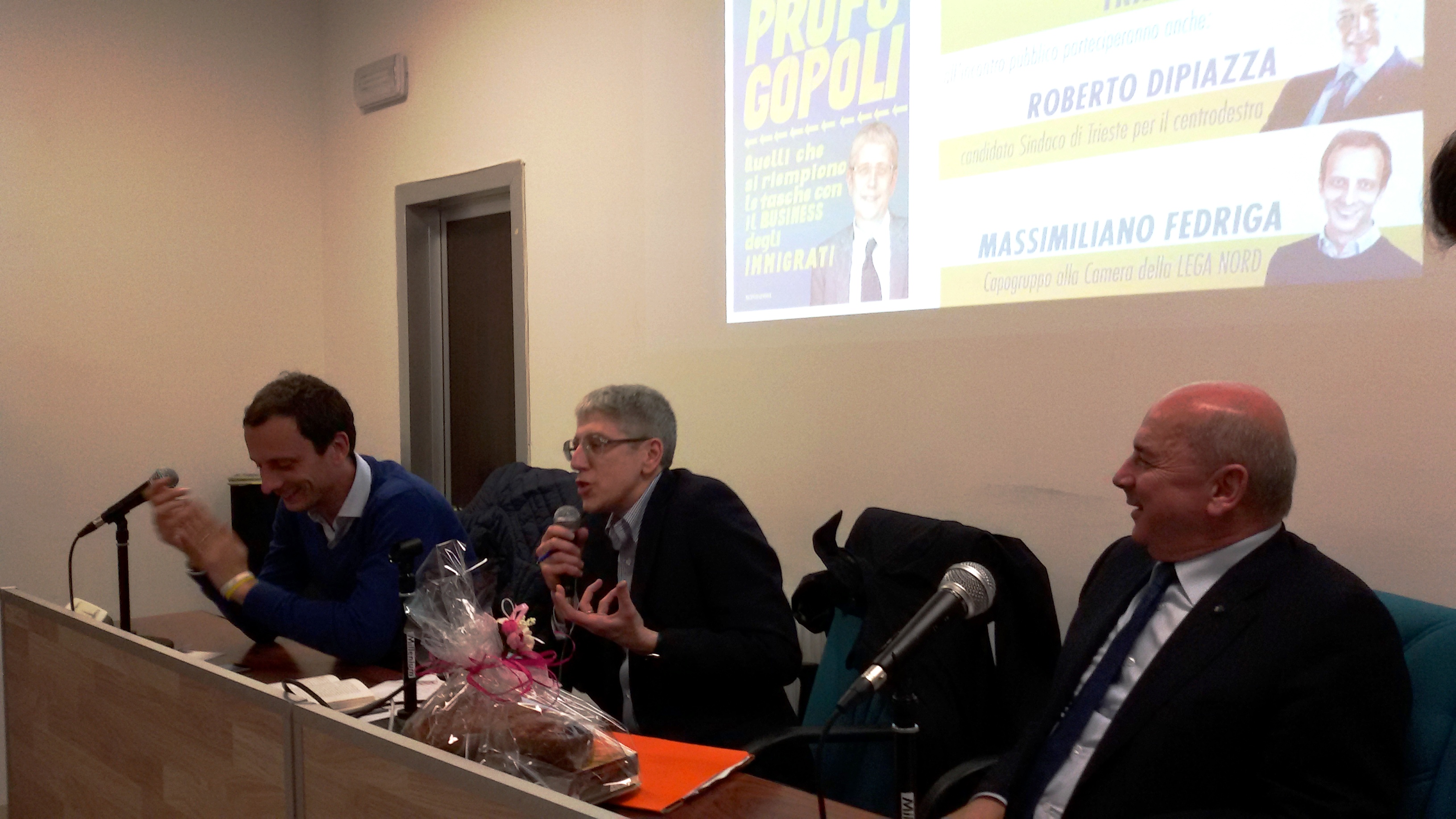 Profugopoli, presentato a Trieste il nuovo libro di Mario Giordano ...
